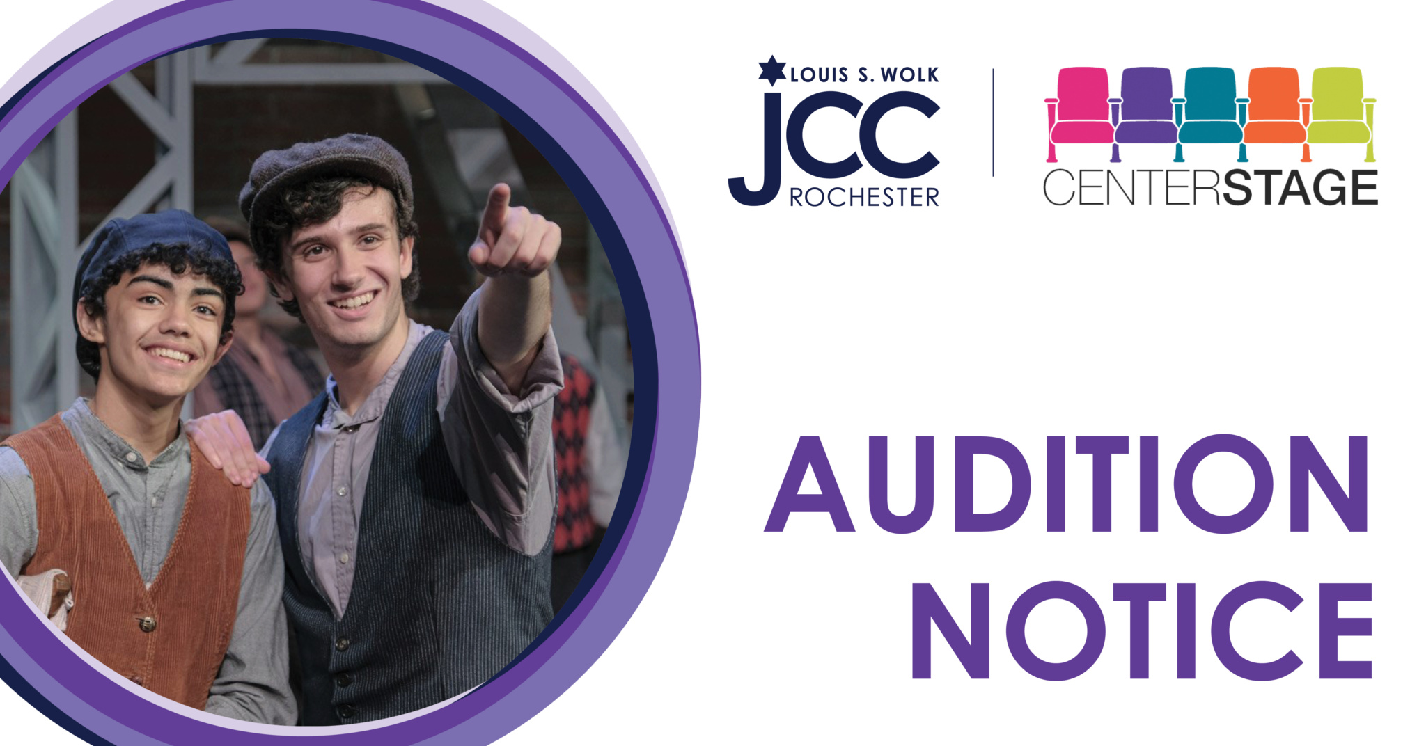 Auditions for Centerstage, local professional theatre program.